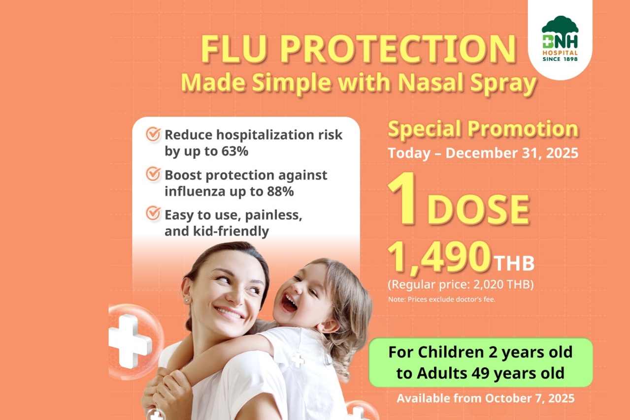 BNH Hospital - Nasal Spray Flu Vaccine