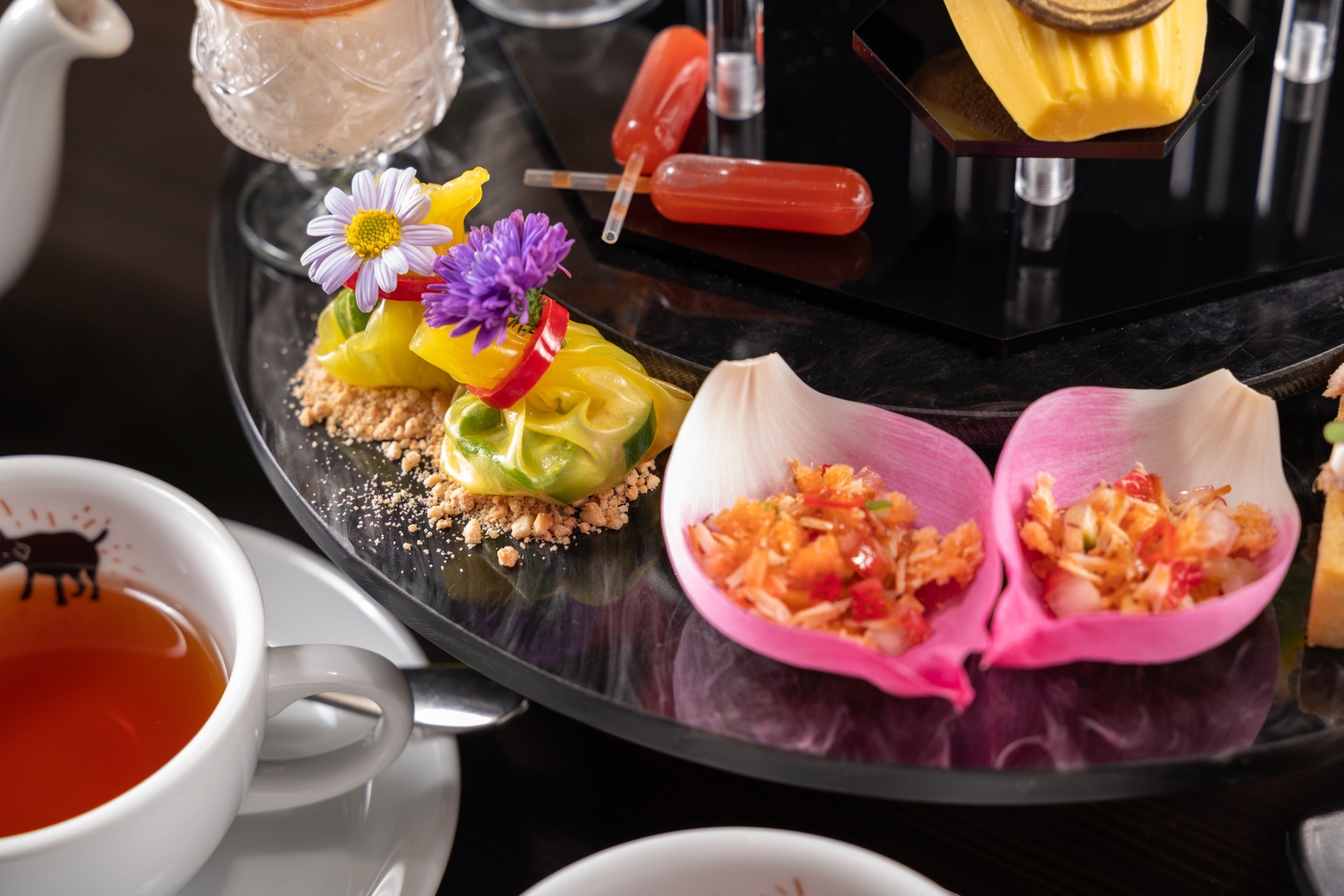 Botanical Harmony Afternoon Tea at Tuxedo Espresso Bar, Carlton Hotel ...
